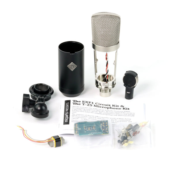 T-25 DIY Condenser Microphone Kit – Microphone-Parts.com